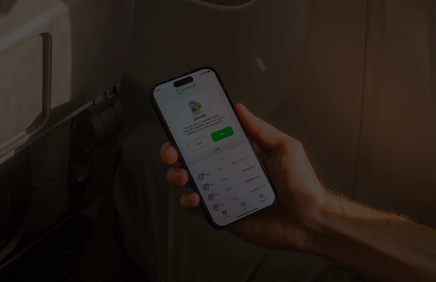 Kurdcoin — Secure Crypto Exchange App Development — Portfolio — Rocketech
